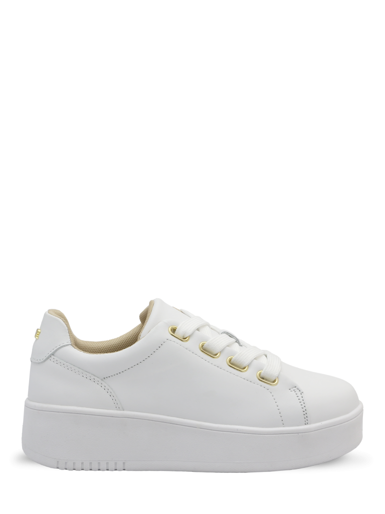 Avanti White Gold Sneaker - Roberto Rosso